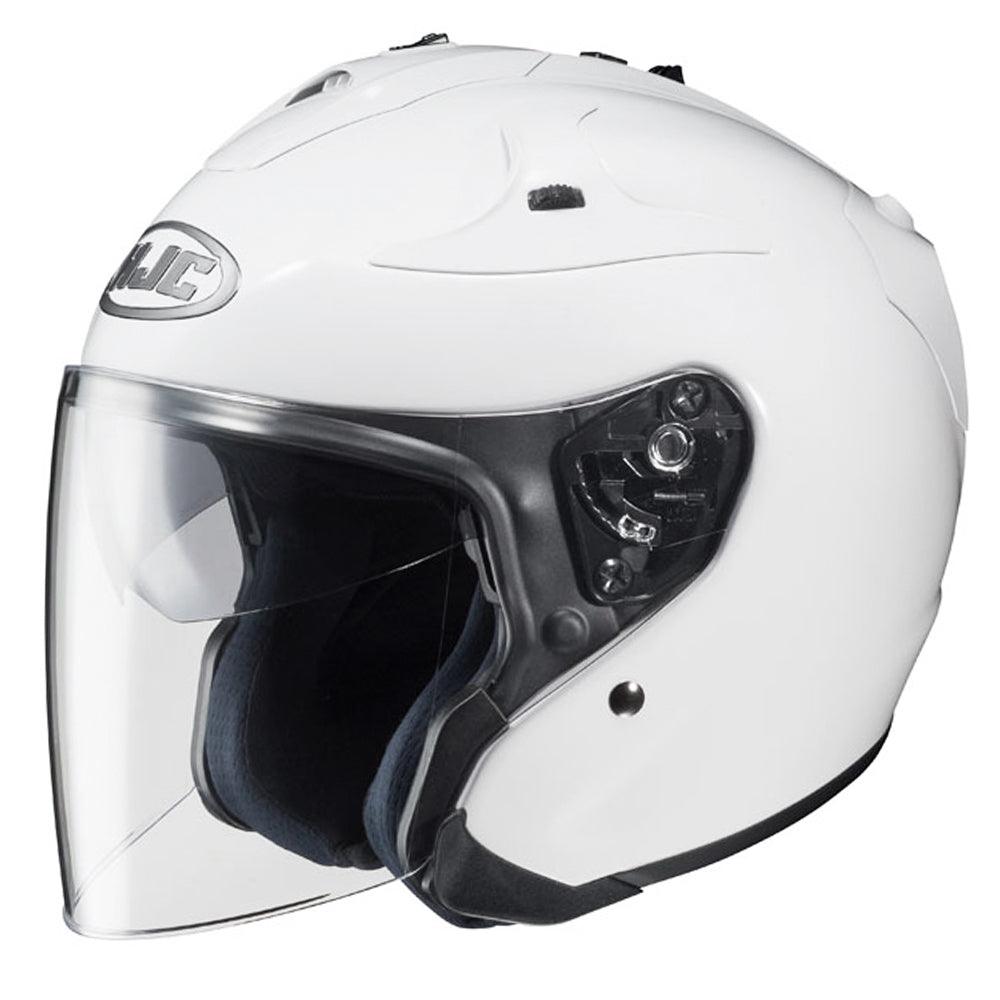 HJC FG-JET METAL HELMET- PEARL WHITE – Cully's Yamaha
